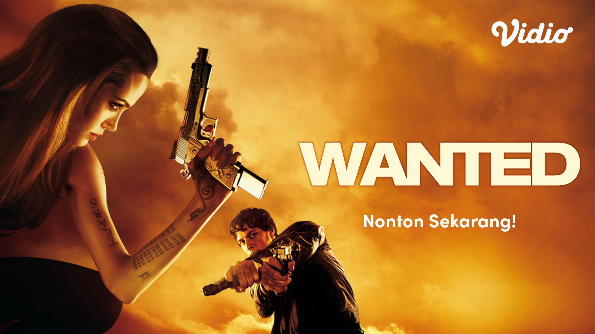 Nonton Wanted di Vidio Sekarang, Film Laga Angelina Jolie!