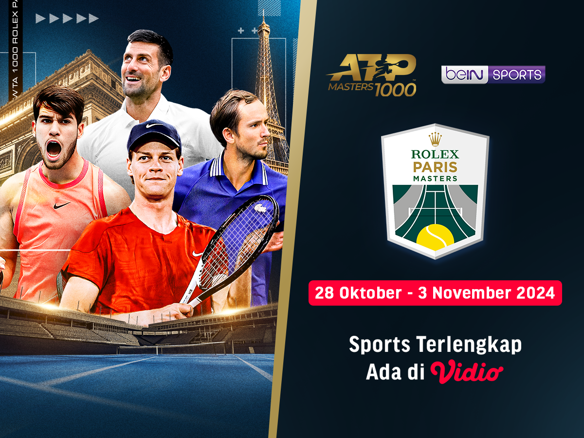 Live Streaming ATP Tour 1000: Paris Master 2024 | Vidio